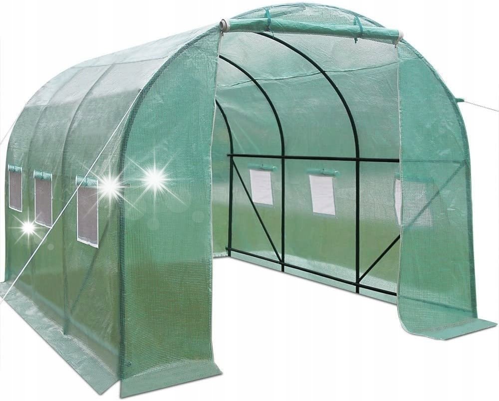 Tunel Foliowy Szklarnia Ogrodowa 3,5X2M Foliak Namiot Warzywa Rozsady 7M2 - Inna marka | Sklep ...