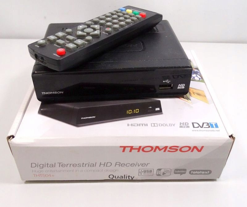 Tuner Dekoder Thomson Tht504 Dvb-T Tuner Dekoder Thomson Tht504 - Inna ...