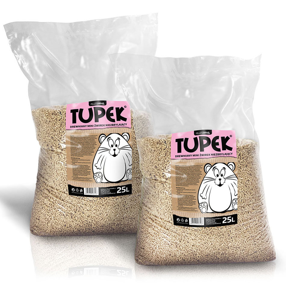 Tupek 2x15 kg - Pellet mini dla zwierząt - Inna marka | Sklep EMPIK.COM
