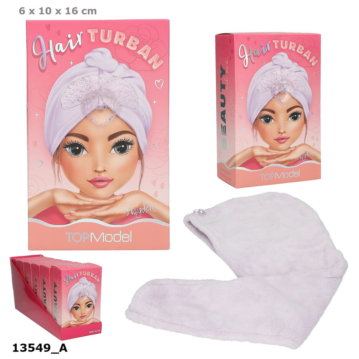 Turban Do Włosów Top Model Beauty Me 13549A | Sklep EMPIK.COM