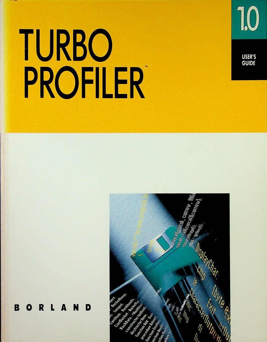 Turbo Profiler 1 0 users guide - W opisie | Książka w Empik