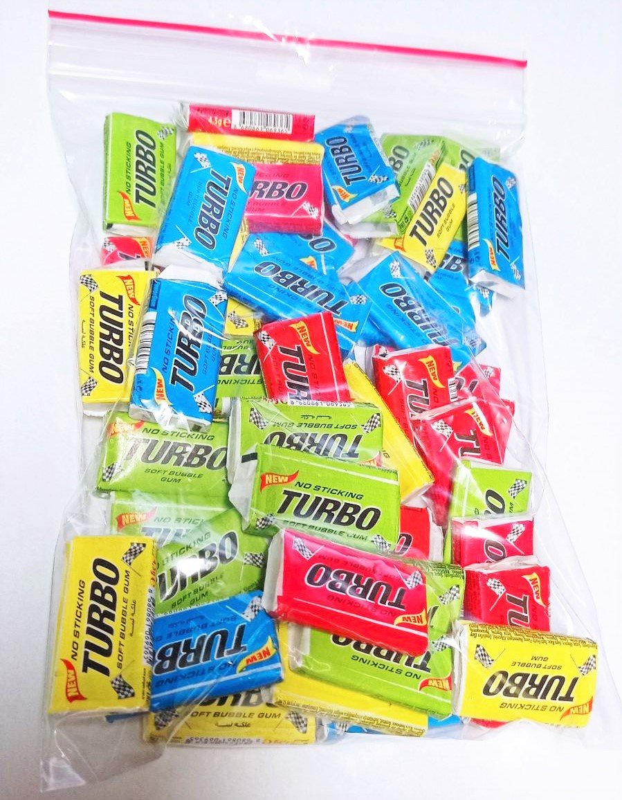 Turbo Z Obrazkami Gumy 50 Sztuk 225G - Jelly Belly | Sklep EMPIK.COM