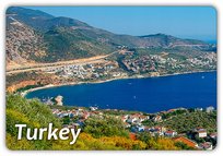 TURCJA - Antalya - Krajobraz - Góry Taurus - Magnes na lodówkę ...