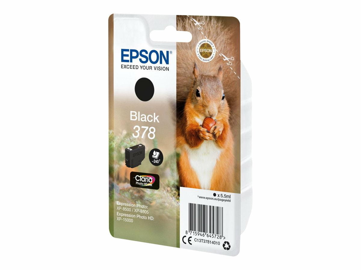 Tusz Epson 378 Claria Photo HD Black 5,5ml 240 stron - Epson | Sklep ...
