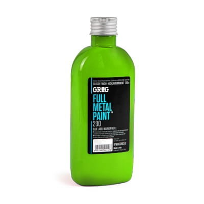Tusz GROG Full Metal Paint - 200 ml - laser green - Inna marka | Sklep ...