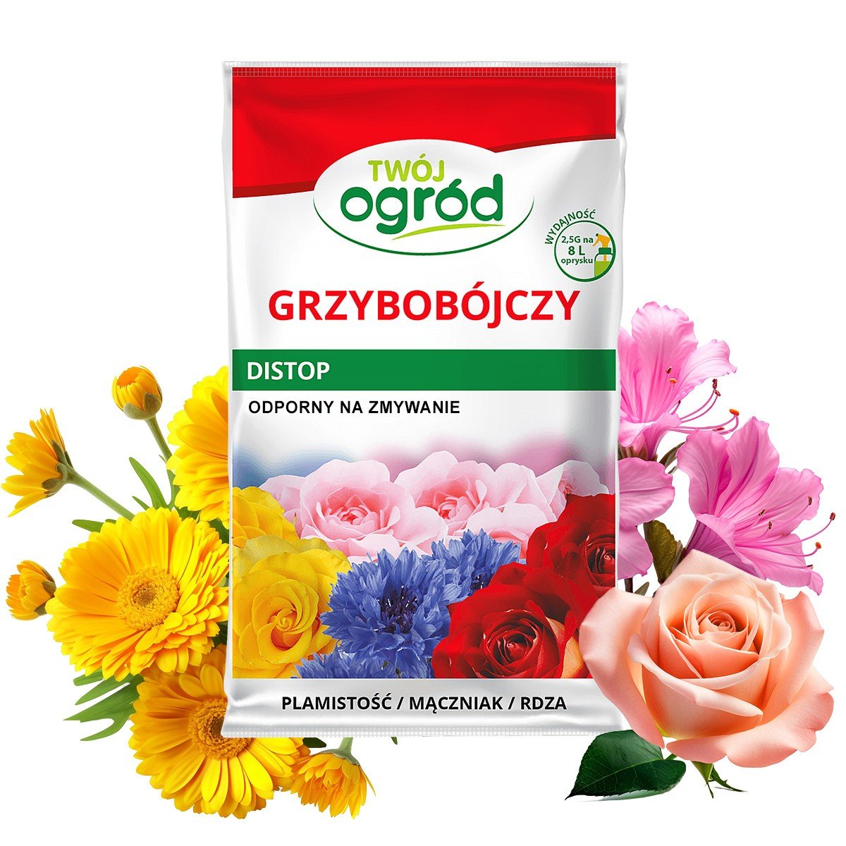 Twój Ogród DISTOP 2,5g oprysk grzybobójczy do roślin ozdobnych rdza ...