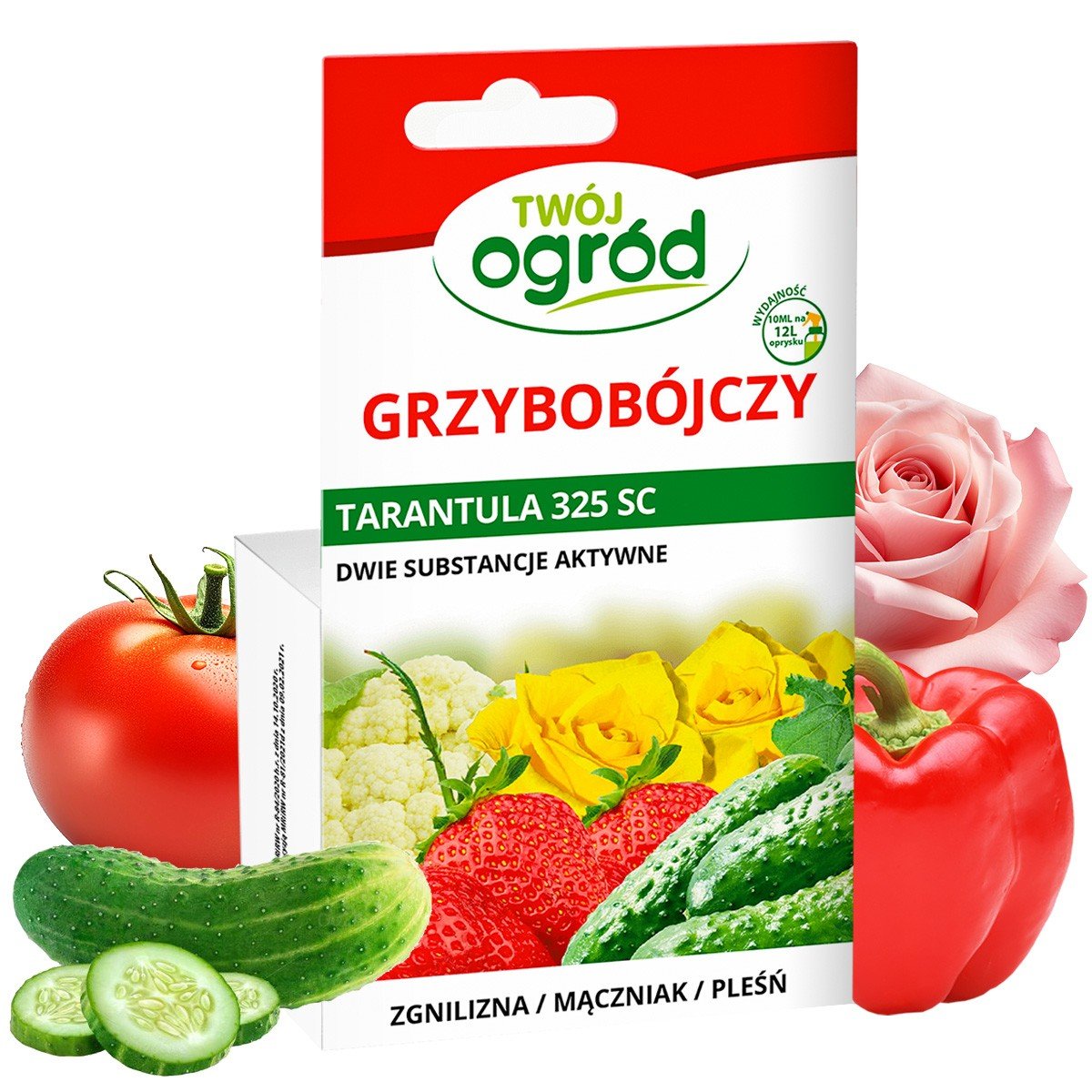 Twój Ogród Tarantula 325 SC 10 ml oprysk grzybobójczy mączniak zgnilizna pleśń - Twój ogród ...