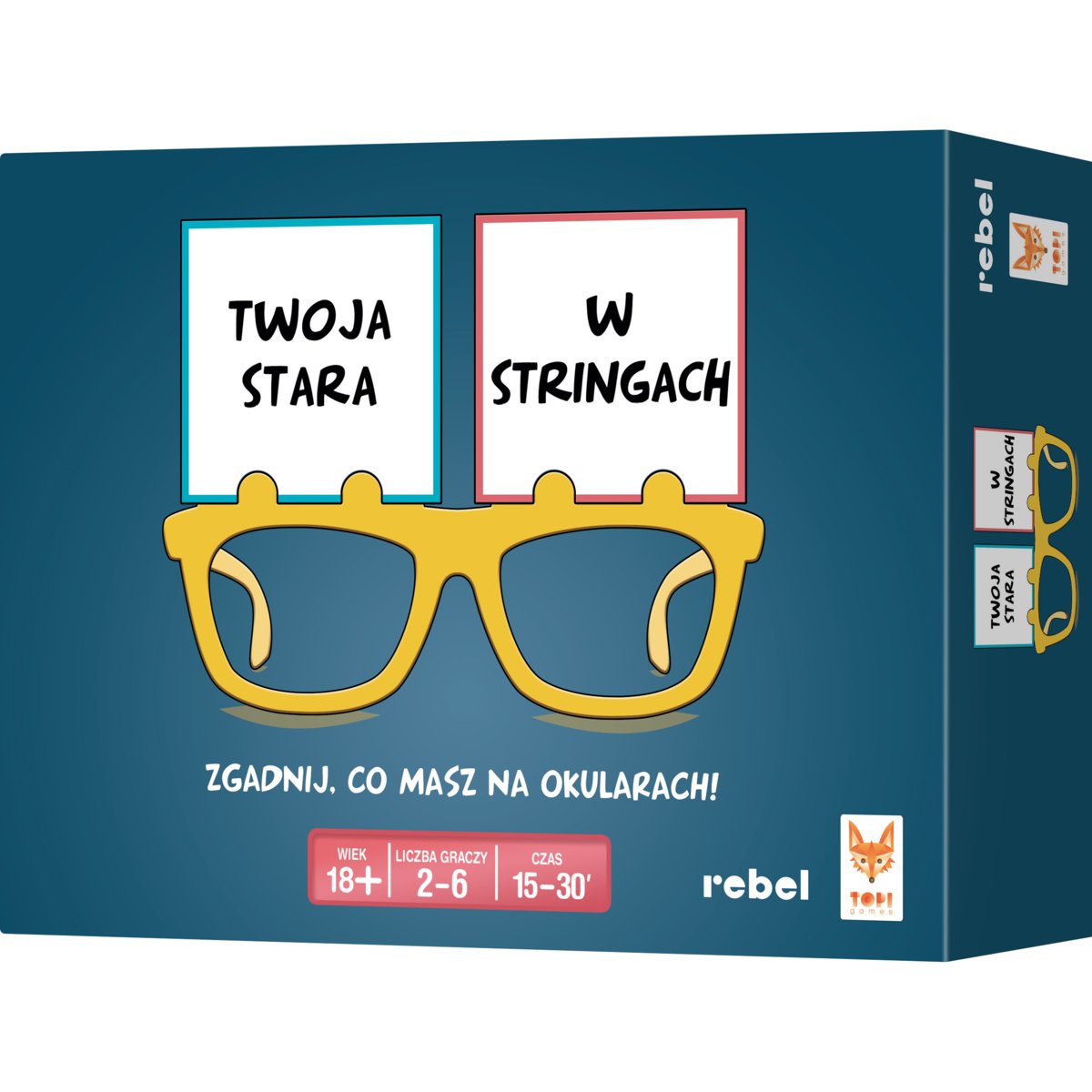 Twoja stara w stringach, gra planszowa, Rebel - Rebel | Sklep EMPIK.COM