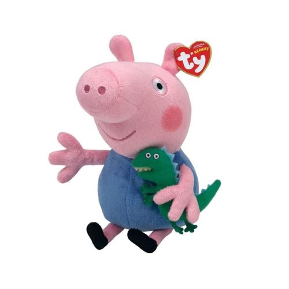 Ty - Ty Beanie Babies George Peppa Pig (15 cm) Pluszowa zabawka - 1 ...