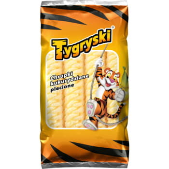 Tygryski Chrupki Kukurydziane Plecione 70G - GUILLIN POLSKA | Sklep ...