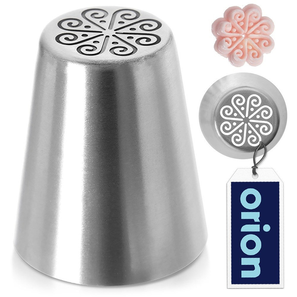 Tylka rosyjska do dekoracji stalowa kwiatek - Orion | Sklep EMPIK.COM