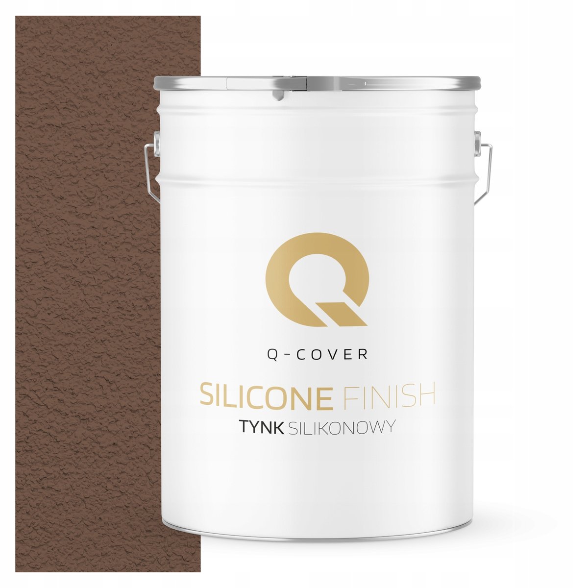 Tynk Silikonowy Elewacyjny Czekoladowy 25Kg B Granulacja 1.5Mm F536 - Q-COVER | Sklep EMPIK.COM