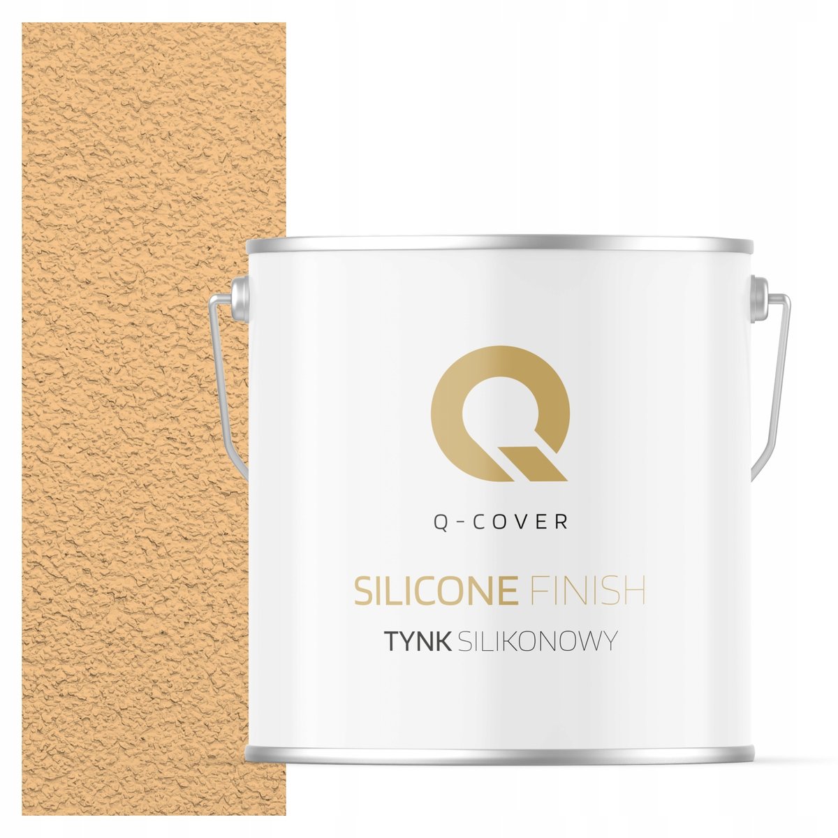Tynk Silikonowy Elewacyjny Pomarańczowy Jasny F764 7Kg Granulacja 2.0Mm ...