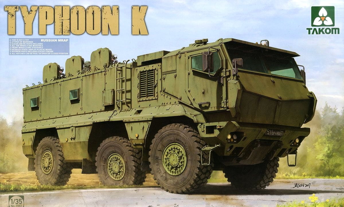 Typhoon K - Russian Mrap 1:35 Takom 2082 - Takom | Sklep EMPIK.COM