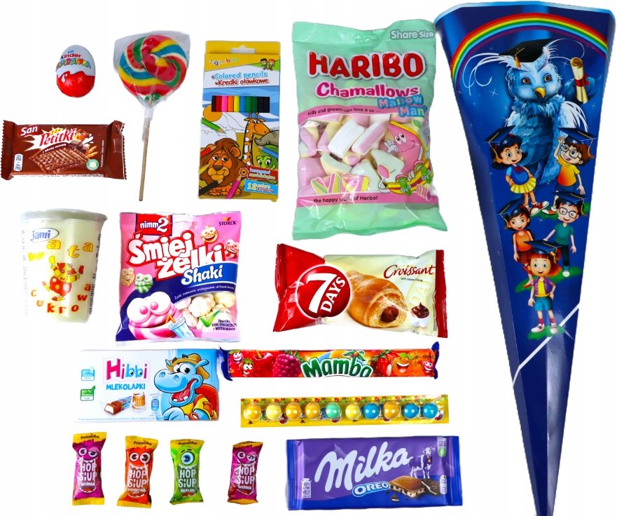 Tyta Xxl Róg Obfitości Dla Dzieci Rozpoczęcie Roku Pasowanie Kinder ...