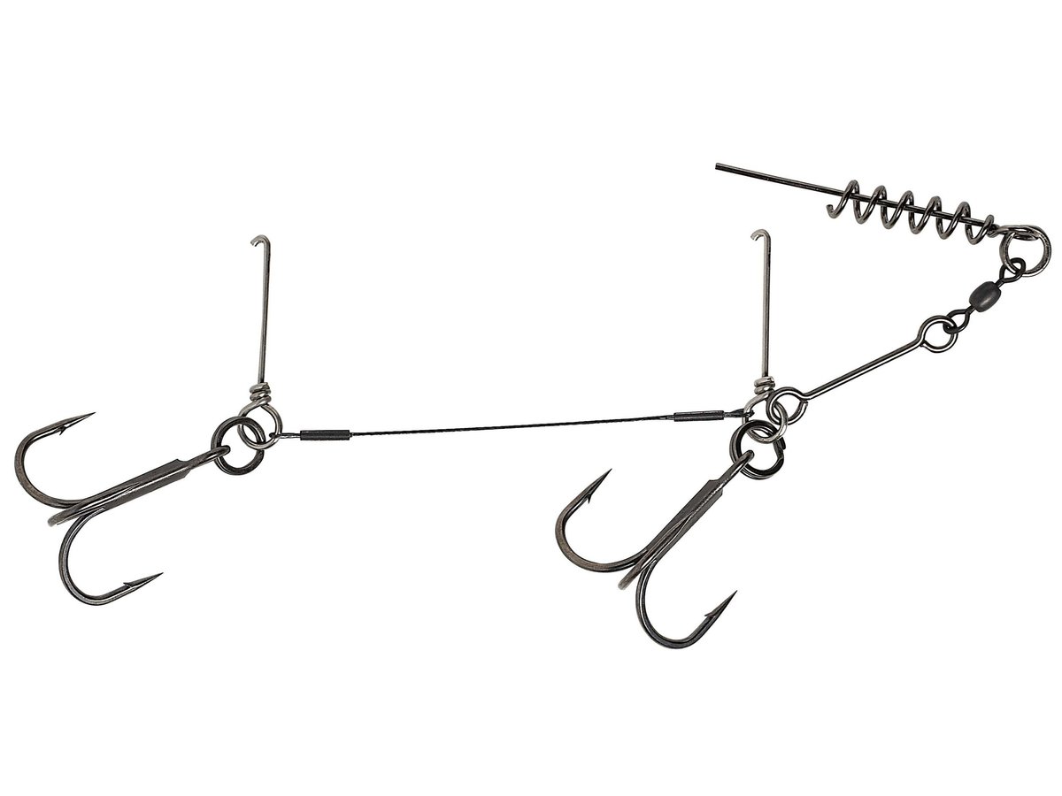 Tytanowa dozbrojka do dużych przynęt Savage Gear 1x7 Titanium Corkscrew ...