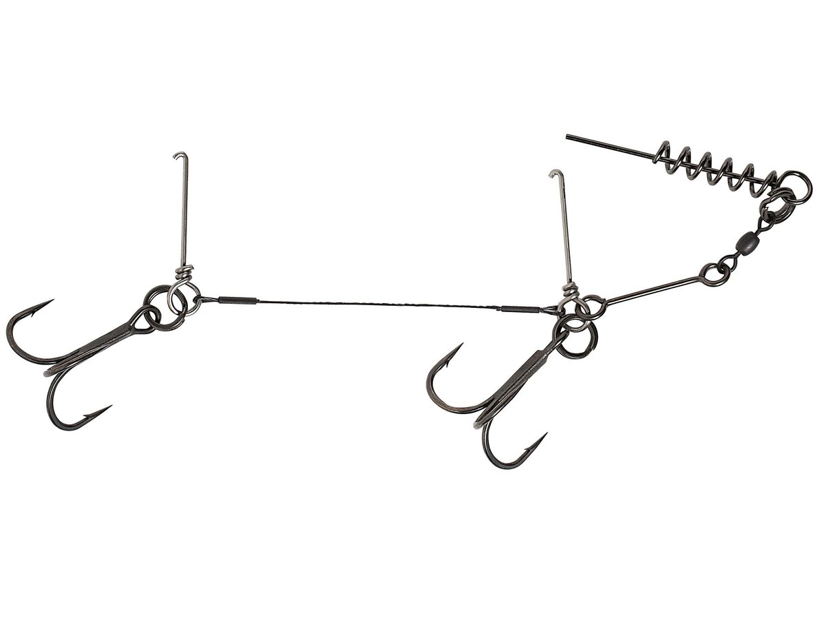 Tytanowa dozbrojka do dużych przynęt Savage Gear 1x7 Titanium Corkscrew ...