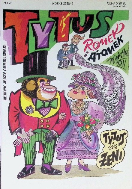 Tytus, Romek i ATomek Księga XXV Tytus się żeni - Chmielewski Henryk ...