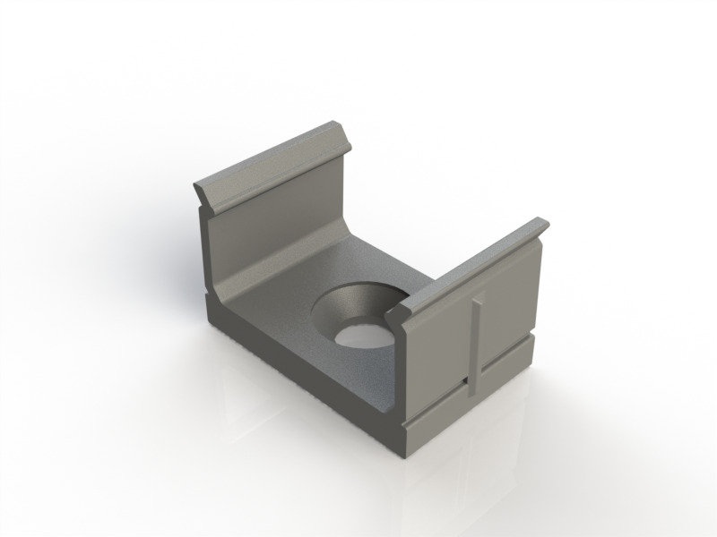 Uchwyt Montażowy Al12-Gls-Mb01-As-P Do Profili Aluminiowych Led Gls1 I ...