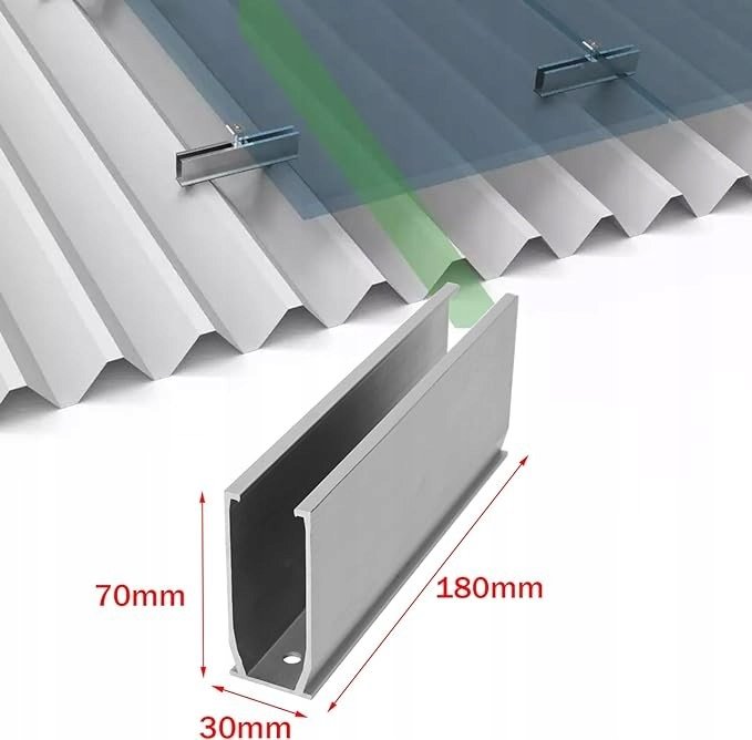 Uchwyt Montażowy Do Modułu Paneli Słonecznych Zestaw (B4034) - Inna ...