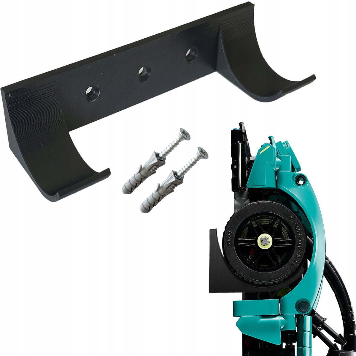 Uchwyt na ścianę do aut LEGO Technic m.in. 42208 - Aston Martin ...