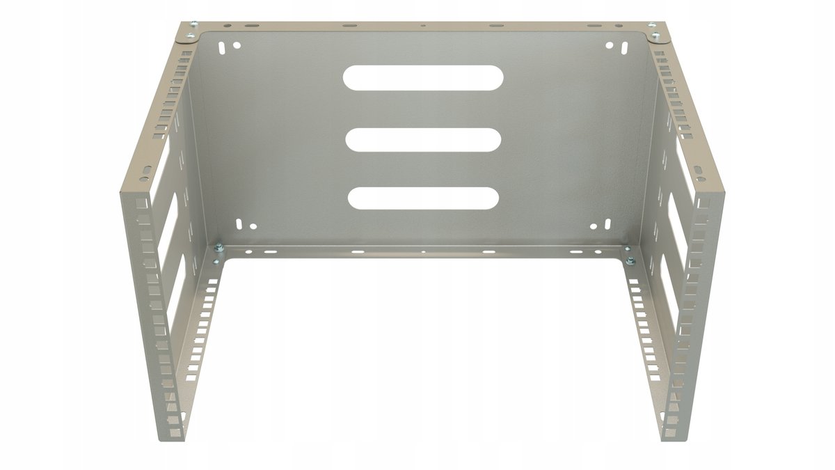Uchwyt RACK 19'' 6U/4U 330mm Ścienny do Montażu Urządzeń RACK Stalflex ...