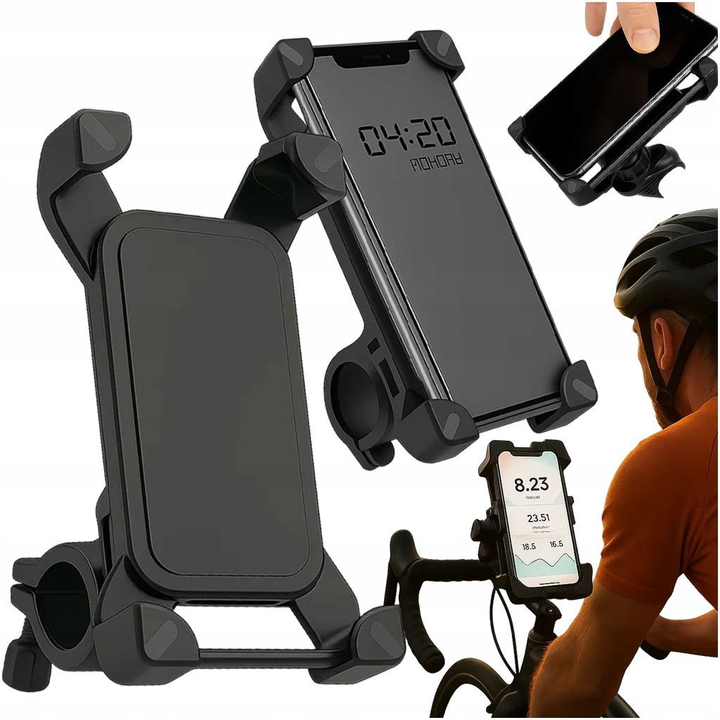 UCHWYT ROWEROWY NA TELEFON GPS ROWER MOTOCYKL GSM - inna (Inny) | Sport ...