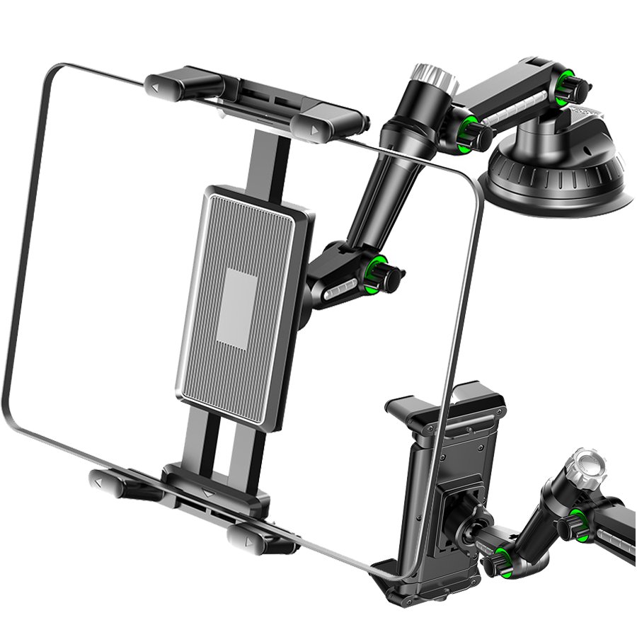 Uchwyt samochodowy na tablet telefon, do auta, na szybę, kokpit, deskę ...