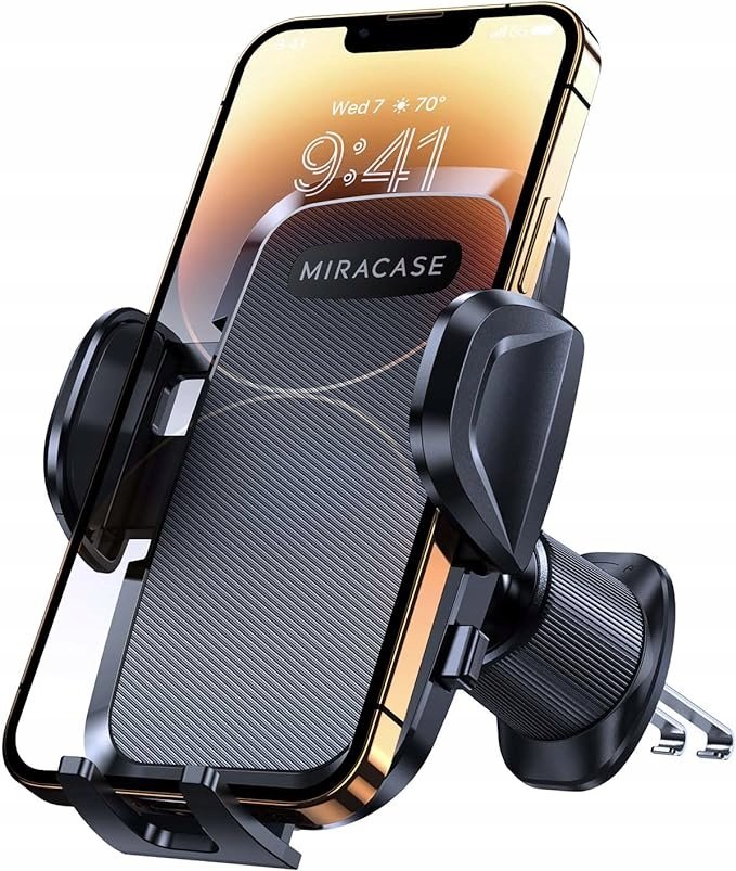 Uchwyt samochodowy na telefon kratka wentylacyjna Miracase - Inna marka | Sklep EMPIK.COM