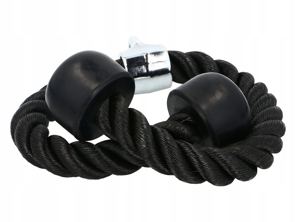 UCHWYT SZNUR DO WYCIĄGU ATLASU LINA WARKOCZ NA TRICEPS BICEPS PLECY ...