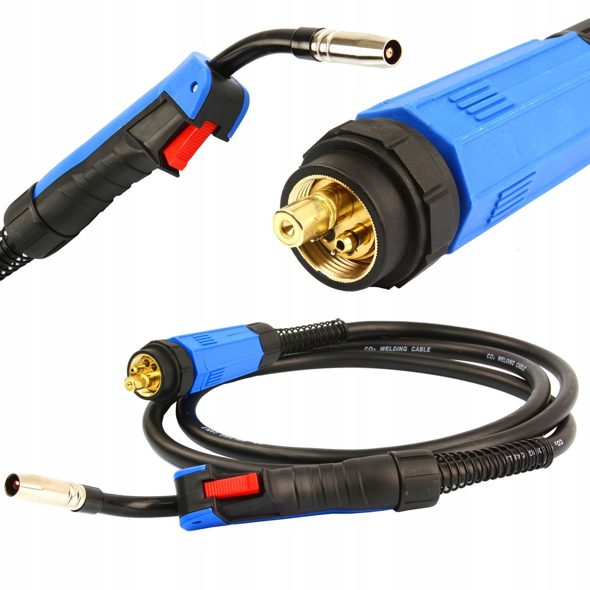 Uchwyt Wąż Spawalniczy Do Migomatu Mig Mag Mb15 3M Wtyk Euro - MAR-POL | Sklep EMPIK.COM