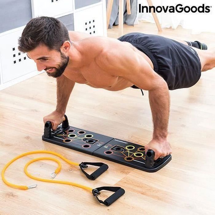 Uchwyty do pompek InnovaGoods Push Up Bars Domowa Siłownia Fitness ...