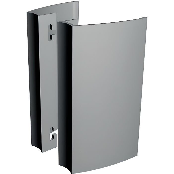 Uchwyty lotek 200mm RAL:9005 Czarny - Szary - Aluminium - Na płycie ...