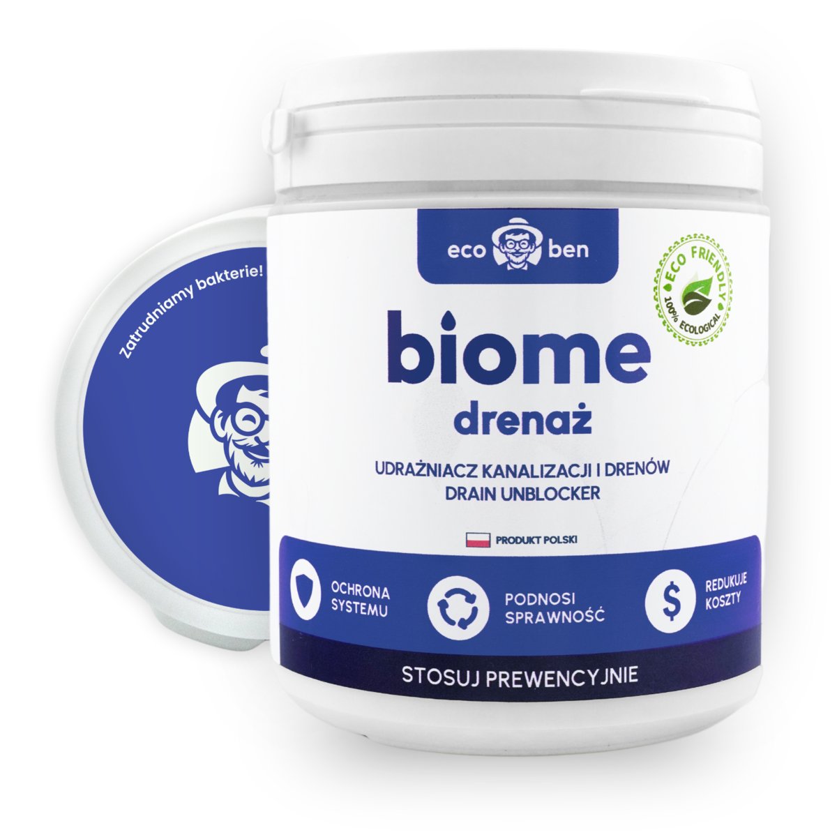 Udrażniacz Kanalizacji I Drenów Drain Unblocker 600G - Biome Drenaż Od Ecoben - Ecoben | Sklep ...