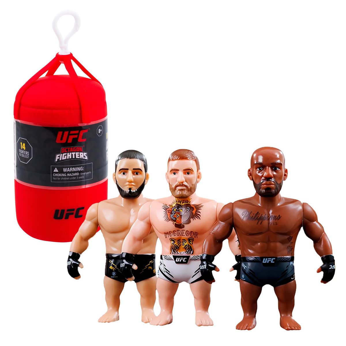 UFC Punching Bag Figurka przegubowa 7,5 cm + zestaw do walki ...