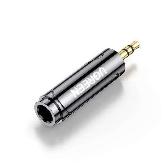 Ugreen adapter przejściówka audio z 6,35mm / 6,5mm jack (żeński) na 3 ...