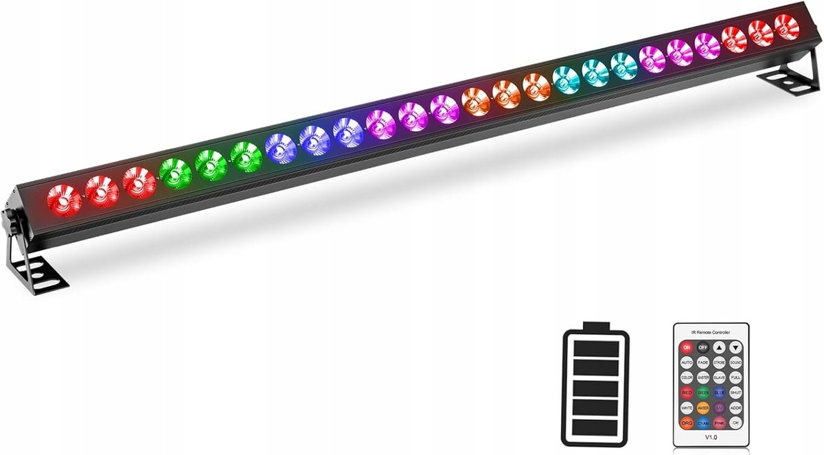UKing 100 W Bateria Wallwasher Światło sceniczne dmx512 - Inny ...