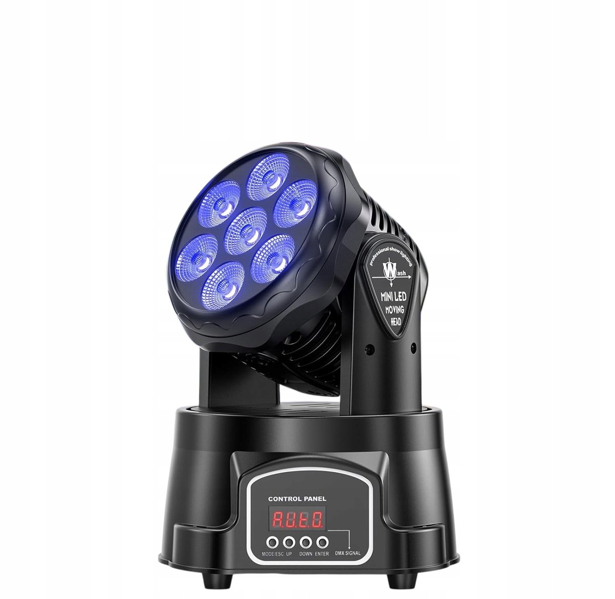 UKing 7x15 W Mini Moving Head LED dmx512 RGBW Efekty Świetlne z Pilotem ...