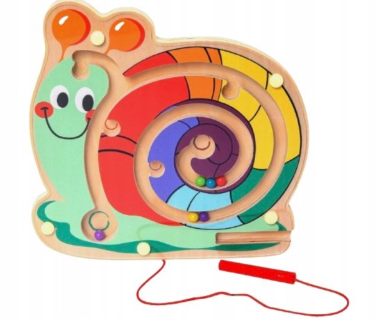 Układanka magnetyczna gra labirynt MyToys ślimak - inna (Inny) | Sklep ...
