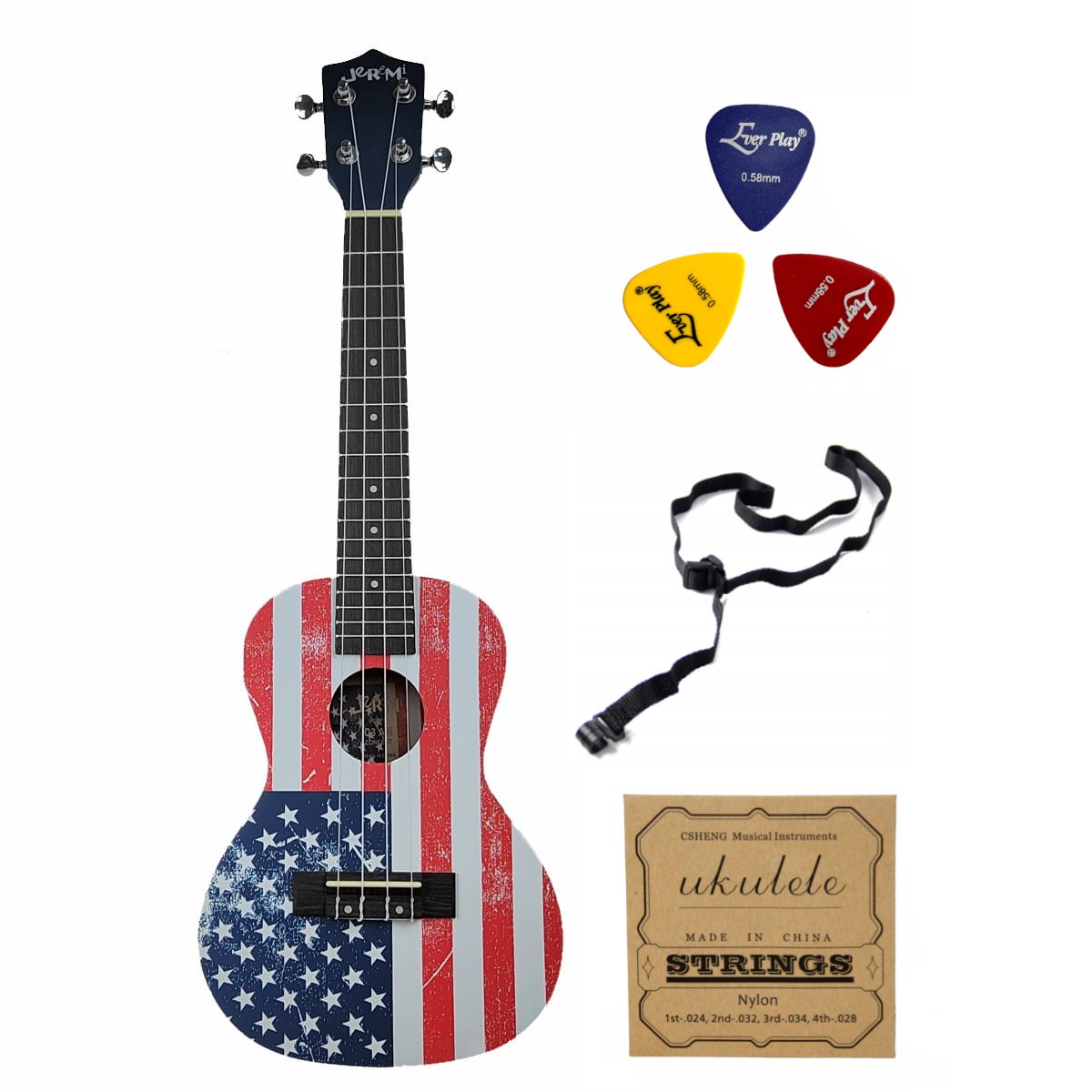Ukulele koncertowe Jeremi C3-AM - Jeremi | Muzyka Sklep EMPIK.COM