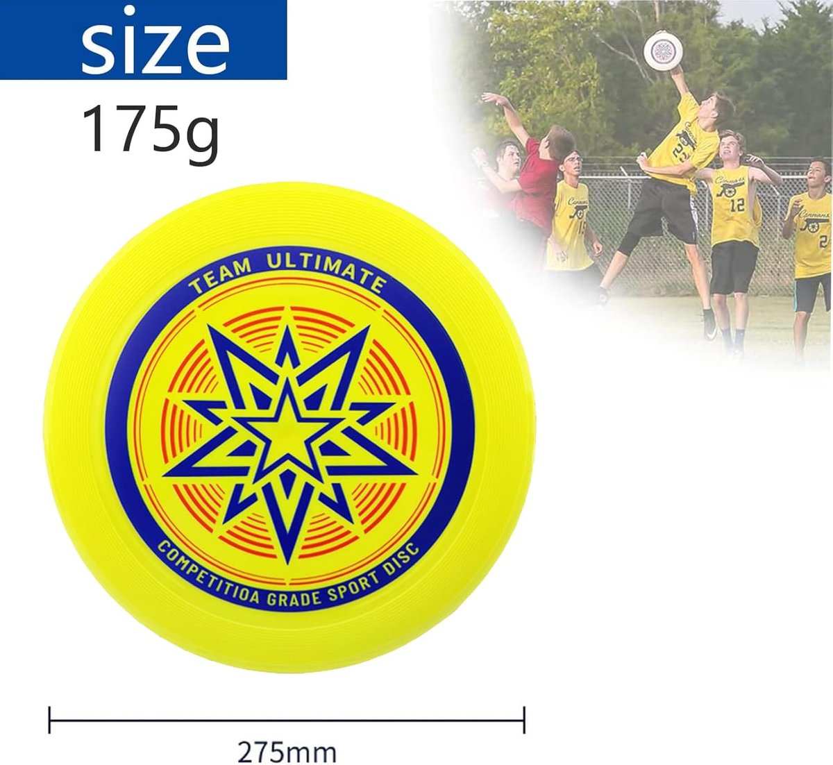 Ultimate Frisbee Outdoor Disc Frisbee Profesjonalny dysk do rzucania ...