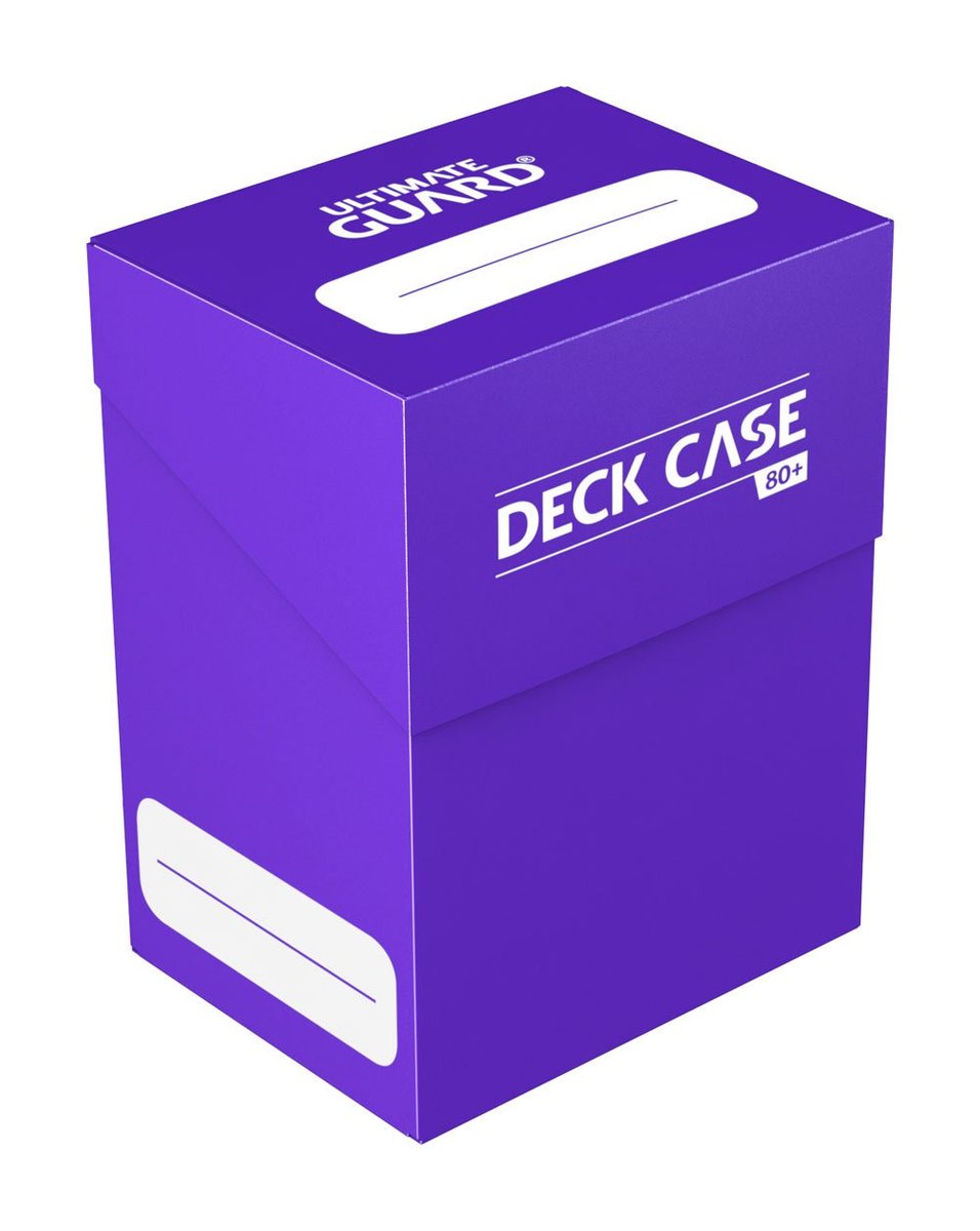 Ultimate Guard Deck Case 80+ - Purple - Inna marka | Sklep EMPIK.COM