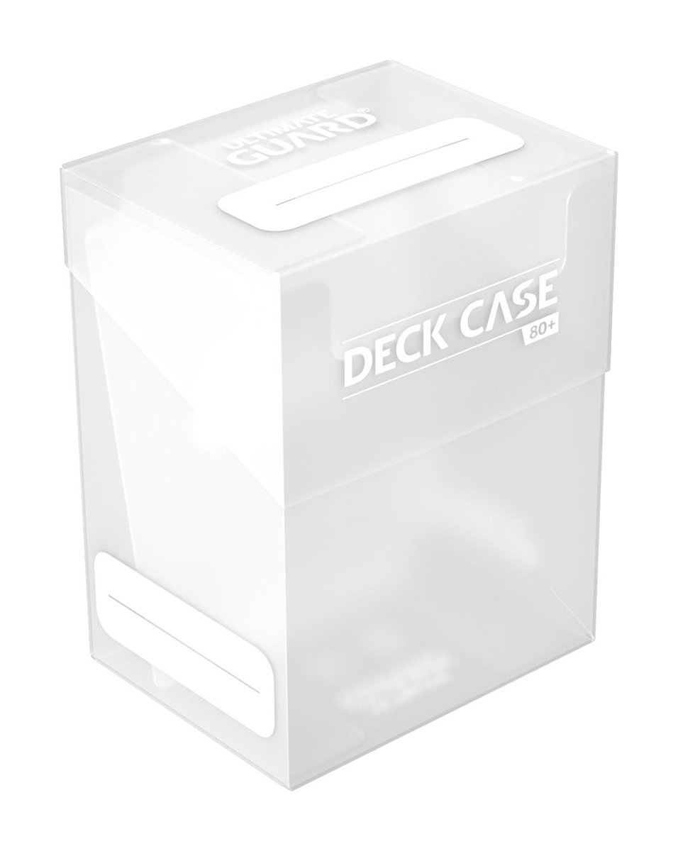 Ultimate Guard Deck Case 80+ - Transparent - Inna marka | Sklep EMPIK.COM