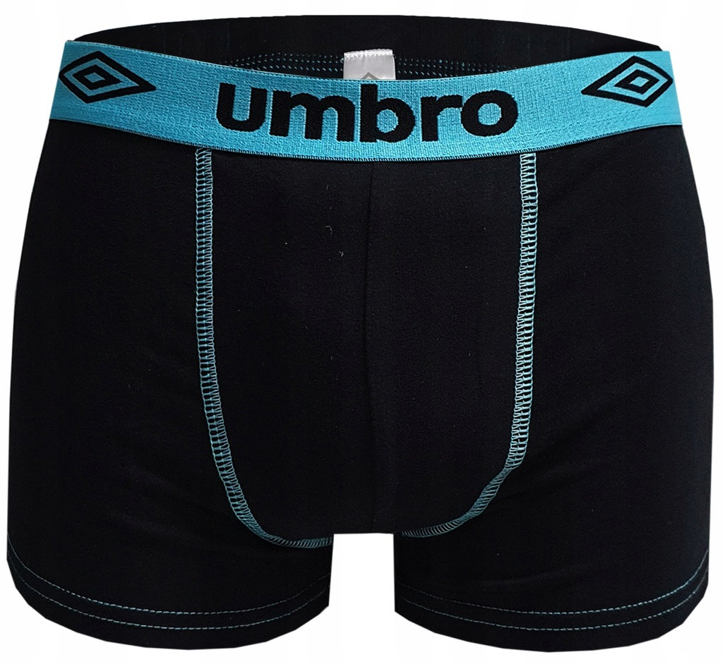UMBRO BOKSERKI MĘSKIE CZARNE Z NIEBIESKĄ GUMĄ 1-PAK XXL - Inna marka | Moda Sklep EMPIK.COM