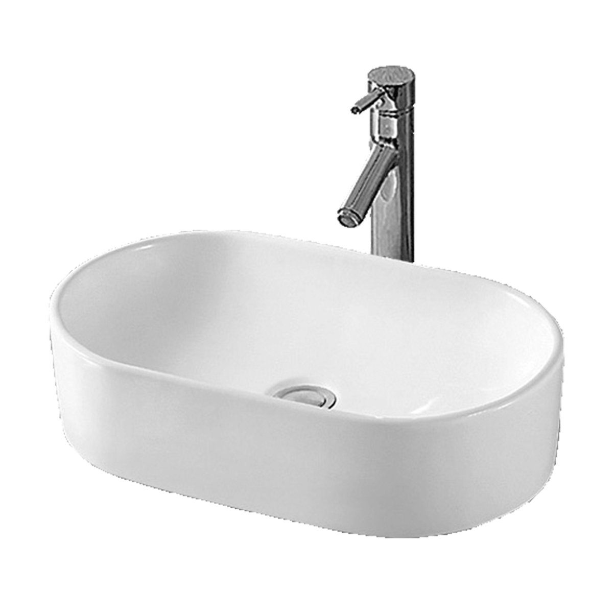 Umywalka Nablatowa 52 Domino Ola - Domino | Sklep EMPIK.COM