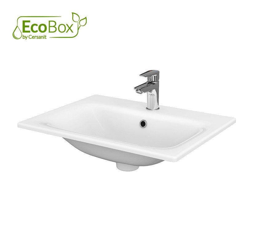 Umywalka Wpuszczana 60 Cersanit Moduo K116-043-Eco Ecobox - Cersanit ...