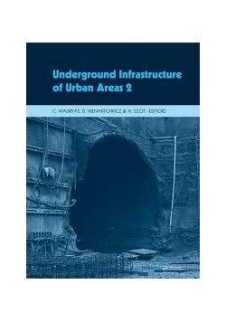 Underground Infrastructure of Urban Areas 2 + CD - CRC Press | Książka ...
