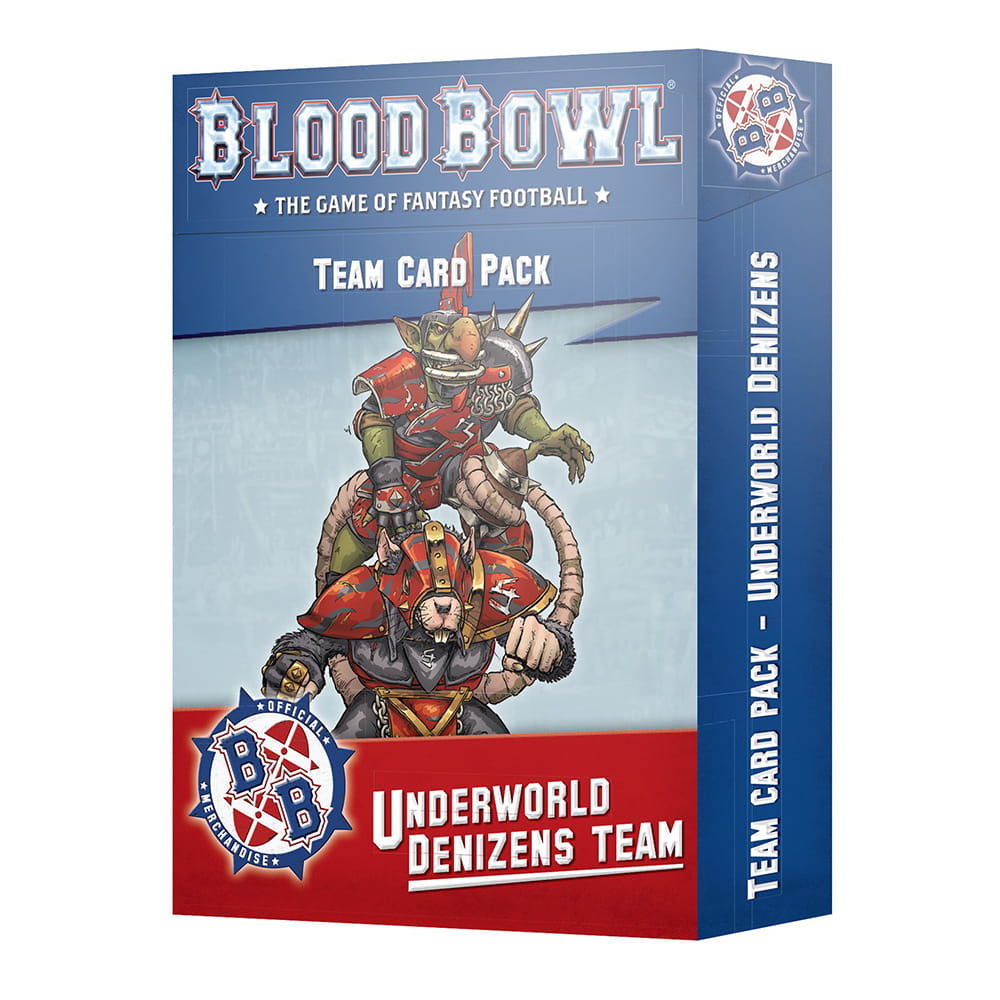 Underworld Denizens Team Card Pack, Blood Bowl, Games Workshop - Games ...