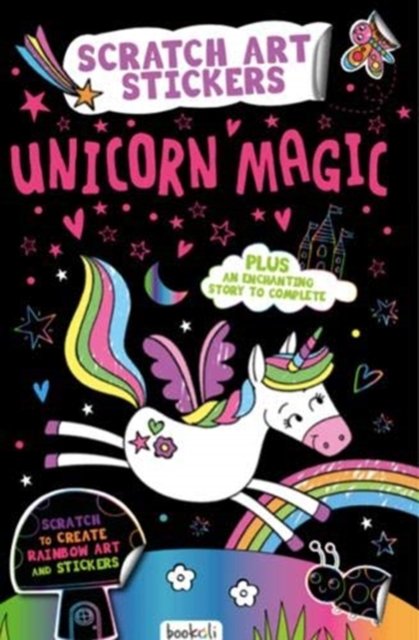 Unicorn Magic: Scratch Art Stickers - Opracowanie zbiorowe | Książka w ...