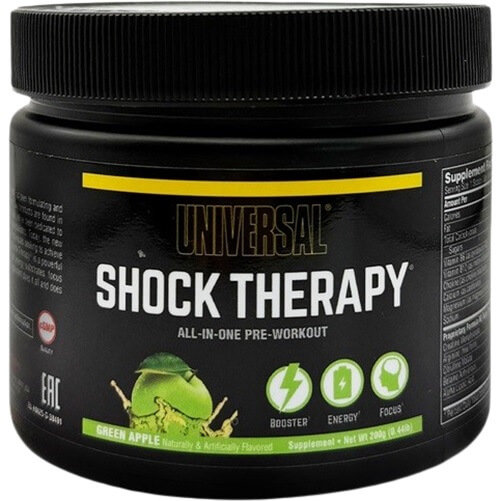 Universal Nutrition Shock Therapy 200g zielone jabłko - Universal ...